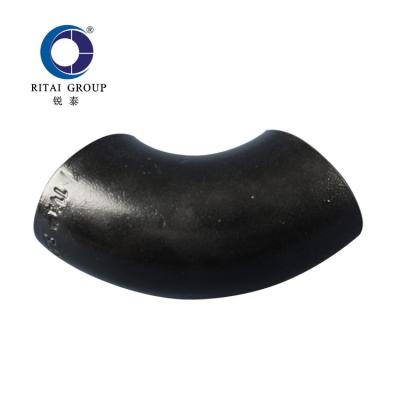 China DIN Butt Welding Pipe Fittings Carbon Steel STD Long Radius 90 Degree Elbow Seamless for sale