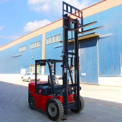 China Best Price Forklift 1.5Ton Diesel Farm Fully Hydraulic 4x4 Brand New All Terrain Forklift Truck for sale