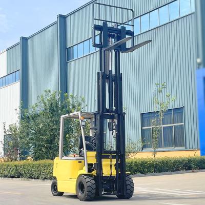China Free Shipping Factory Electric Forklift Four-wheel Drive Agricultural Off-road Forklift 1 Ton 3.5 Ton 4x4 diesel Forklift for sale