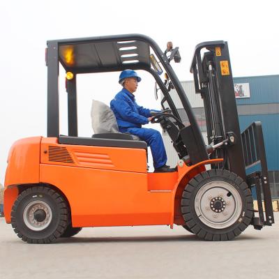 China 1 Ton 2 Ton 3 Ton Safe and Low Price Four Wheels Electric Forklift Truck Made in China for sale