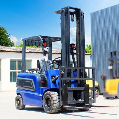 China Customized Lifting Height Small Battery Forklift 2 Ton 3 Ton Electric Forklift With Attachment for sale