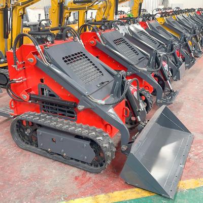 China FREE SHIPPING Cheap New Small Mini Small Garden Loader Track Mini Skid Steer Loader for sale