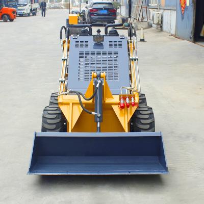 China Free Shipping Mini Skid Steer Loader With Attachments Tracked Skid Steer for sale