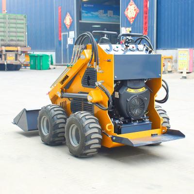 China Free Shipping! 420kg Mini Skid Steer Loader With 820 Mm Narrwo Bucket for sale