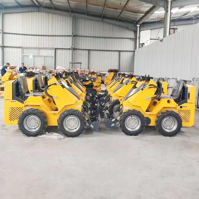 China 25hp Kubota Engine Diesel Skid Steer Hydraulic Mini Skid Steer Loader Track Loader Skid Steer for sale