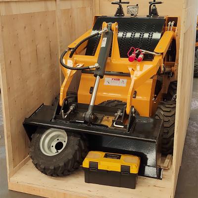 China Adjustable Skid Steer Loader for Fast and Efficient Material Handling and Excavation Skid Steer Loader for sale