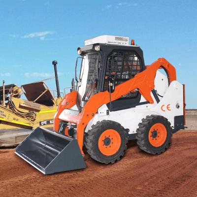 China Mini Skid Steer Loader Diesel Mini Skid Steer Brand New Wheel Loaders Mini for Sale for sale