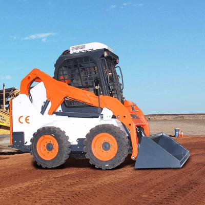 China Free Shipping Mini Skid Steer Loader EPA/EURO 5 diesel Mini Skid Steer Loaders Mini Wheel Loader for sale