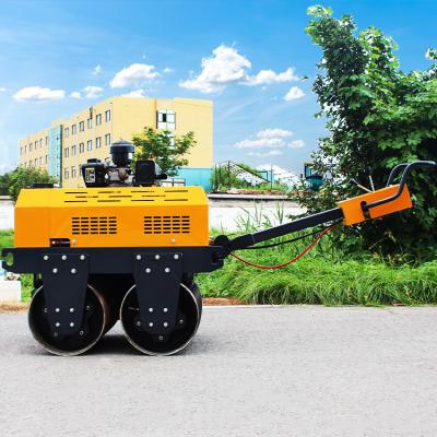 China Fast Delivery Mini Walk Behind Vibratory Road Roller 0.5ton Compactor Road Roller for Construction Industries for sale