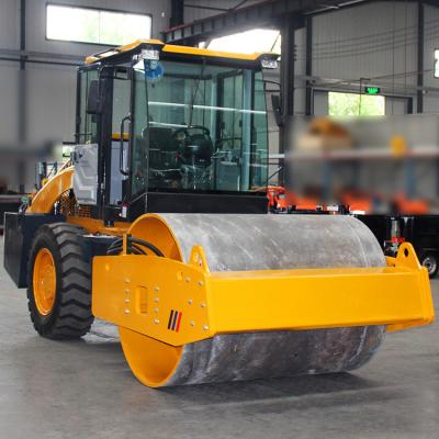 China Brand New 10 Ton Single Drive Drum Vibratory Rollers Single Steel Wheel Road Roller for Sale for sale