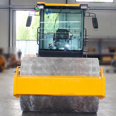 China Cheap Price 10 Ton Hydraulic Road Roller Compactor Single Drum Road Construction Machine for sale