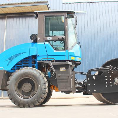 China Factory and New Road Roller Compactor Machines  8Ton Single Steel Wheel Roller for sale