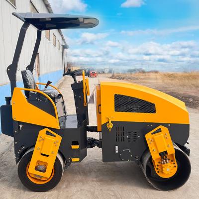 China Hydraulic 3.5 Ton Water Cooled Diesel Engine Ride on Road Roller Compactor for sale