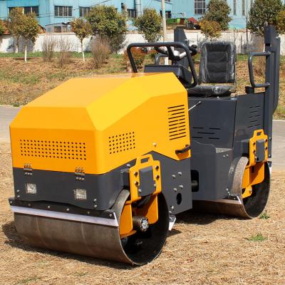 China 1Ton 2 Ton 3 Ton Road Roller Vibrating Compactor  Asphalt Ride on Mini Road Roller for sale