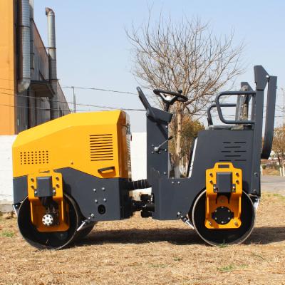 China Small Double Drum Road Roller Vibratory 2 Ton Full Hydraulic Road Roller for Sale for sale