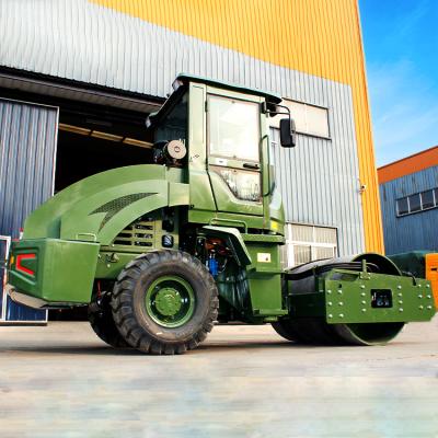 China New Compact 4 Ton Vibratory Road Roller with Hydraulic Features Small Mini Road Roller Compactors Machine for sale