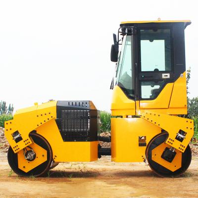 China Small Compactor Roller Fully Hydraulic Compaction Machine Double Drum Road Roller Concrete Road Roller Machine for Sale for sale