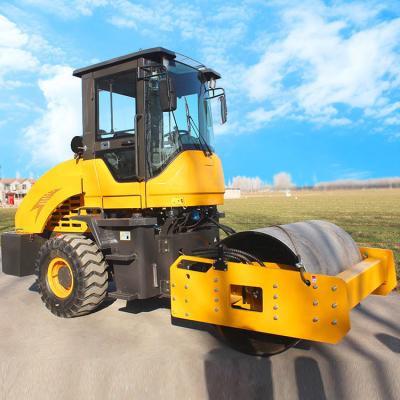 China Construction Machinery 5Ton 6Ton 8Ton 10Ton Vibratory Road Roller Single Drum Diesel Ride on Soil Compactor Roller for Sale for sale