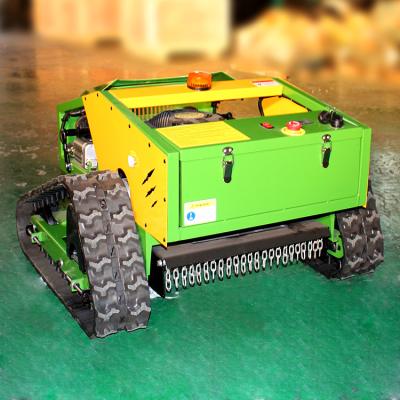 China Customized Remote Control Lawn Mower Mini Rc Robot Lawn Mower Hot Sale Lawn Mower Gasoline Brush Cutter Machine for sale