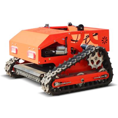 China Free Shipping Chinese Factory New Style Mini Gasoline 7.5hp 4 Stroke Remote Control Lawn Mower for Garden Mowing for sale