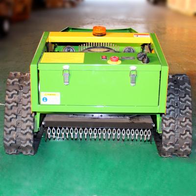 China GPS Self Propelled Electric Start Lawn Mover Robot Gasoline Mini Remote Control Lawn Mower for Sale for sale