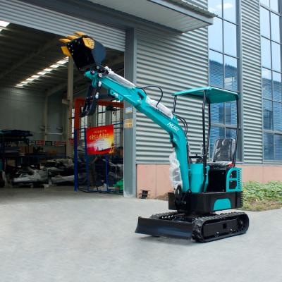 China Excavator 0.8ton Garden New Mini Digger Minibager 800kg 1000kg 1.2ton 1.7ton Small Hydraulic Hole Crawler Excavators with CE for sale
