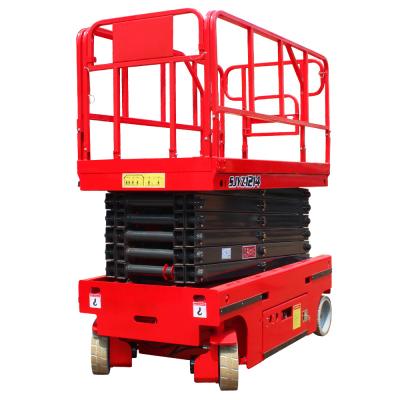 China Ce 4m 6m 8m 10m 12m 14m 16m 18m Mini Scissor Lift Table Elevated Small Electric Lift Table Electric Scaffolding for sale
