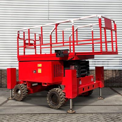 China China 500kg 12m Portable Lifter Mobile Electric Hydraulic Sky Scissor Lift Platform Price for sale