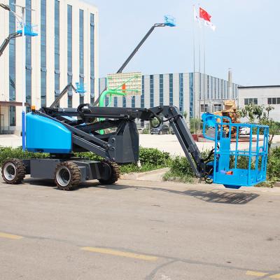 China High Quality Hydraulic Lift Table Self Propelled Lifting Platform Telescopic Boom Lift Aerial Work Platform for sale