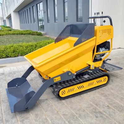 China Factory Direct Sales Full Hydraulic Crawler Small Dumper Truck 500kg Construction Farm Manor Mini Dumpers for sale