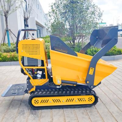 China Factory Direct Sell Mini Dumper Mini Hydraulic Dumper Full Hydraulic Control Mini Transporter with Briggs Stratton for sale