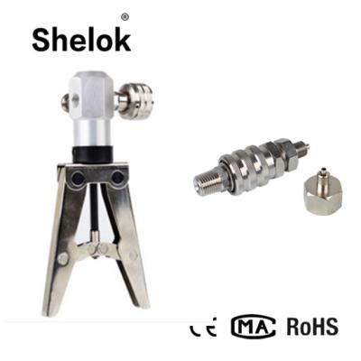 China Hand pump air handheld pressure calibrator hydraulic pressure gauge calibration machine for sale