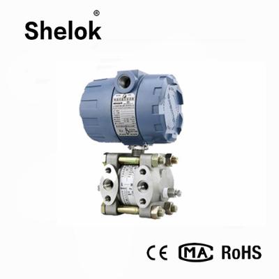 China 4 20ma flange mounted different water liquid capacitive air differential pressure transmitter for sale