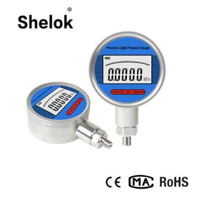 China Water RS485 RS232 oil air digital pressure gauge manometer 100mm for sale