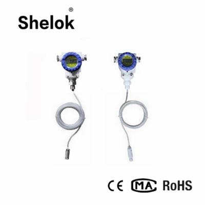 China Digital 4-20ma HART submersible input liquid capacitance level transmitter price for sale