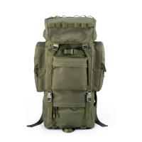 China 65L Outdoor Tactical Gear Backpack Shoulders Waterproof With Polyester for sale