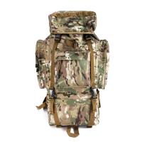 China 65L Outdoor Tactical Gear Backpack Shoulders Waterproof With Polyester for sale