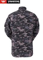 China Anti UV Army Camouflage Clothes With Zigzag Stitched Mandarin Collar for sale