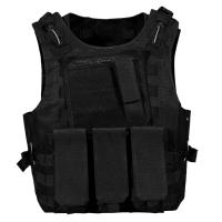 China Police Camouflage Tactical Vest with different size's Magazine bag for sale