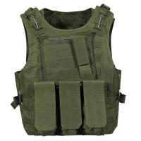 China Police Camouflage Tactical Vest with different size's Magazine bag for sale