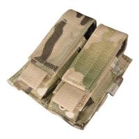 China Tactical Double Pistol Mag Pouch 2 Pistol Mags With Hook Loop Flap for sale