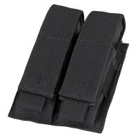 China Tactical Double Pistol Mag Pouch 2 Pistol Mags With Hook Loop Flap for sale