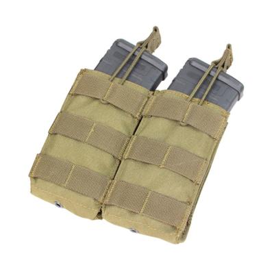 China Double Open Top M4 Mag Pouch , Tactical Mag Pouch Customized for sale