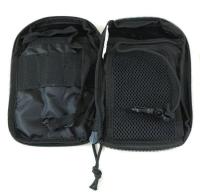 China Black Molle Gear Accessories Molle Gear Pouches , Molle Utility Pouches for sale