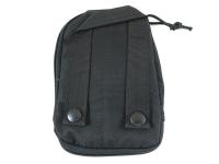 China Black Molle Gear Accessories Molle Gear Pouches , Molle Utility Pouches for sale
