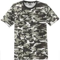 China Customized Army Camouflage Uniform , Outdoor Fitness Camouflage T Shirts for sale
