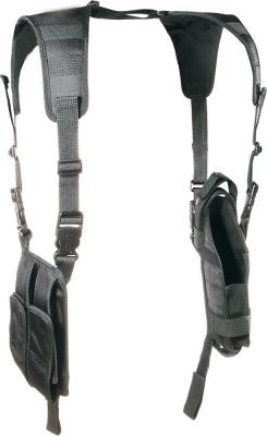 China Nylon Tactical Gun Holsters / Horizontal Shoulder Holster Mag Pouch for sale