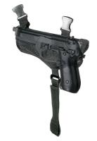 China Tactical Vertical Tactical Gun Holsters Polyester Concealed Carry for sale