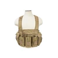China Bullet Proof Tactical Gear Vest Chest Rig Black Lightweight For Hunting for sale
