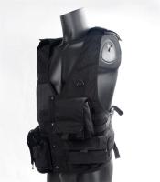 China Anti Bullet Tactical Gear Vest with Holster Bullet Proof Tactical Vest for sale